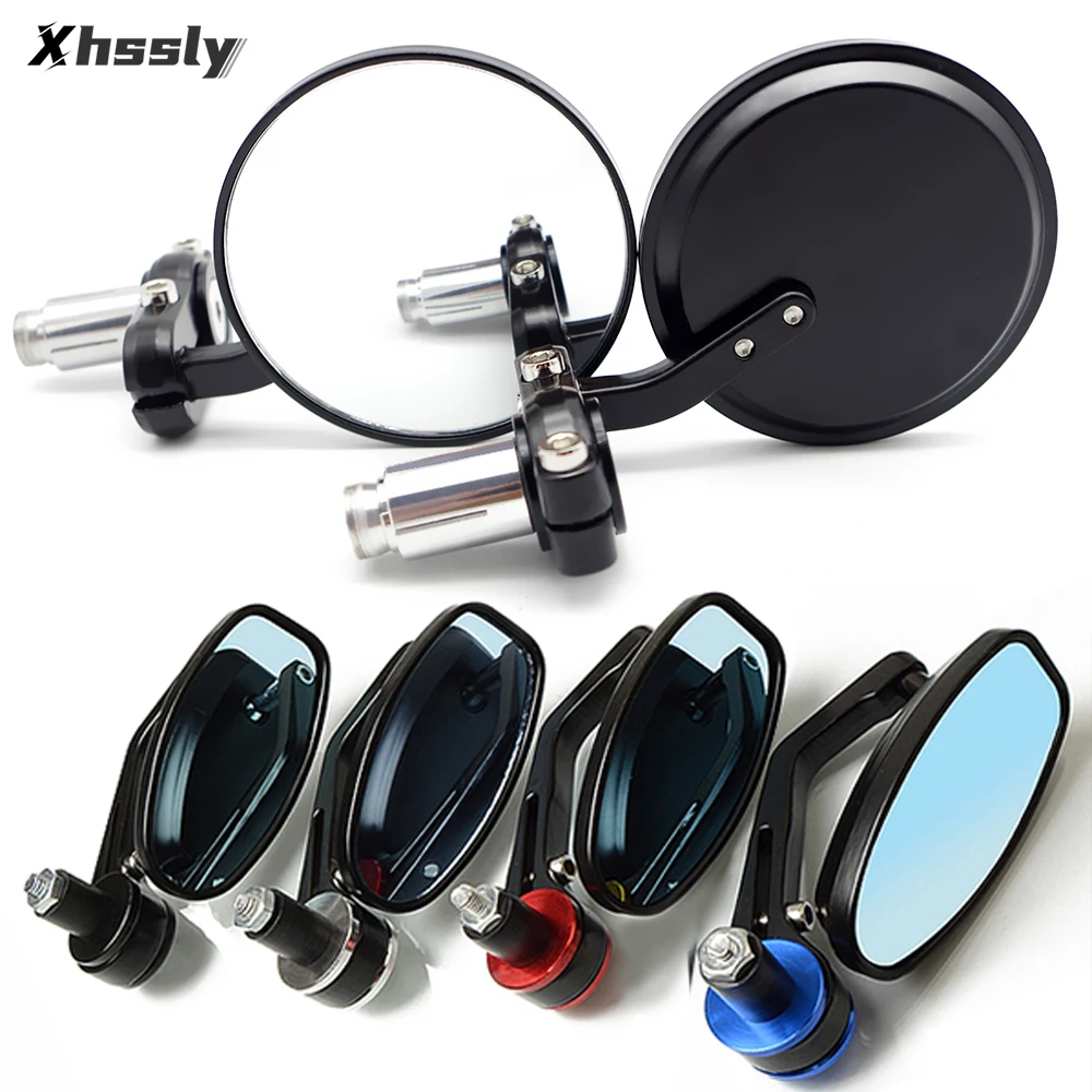 Motorcycle-Mirror-Handle-Bar-End-Side-Rearview-Mirrors-For-TRIUMPH ...