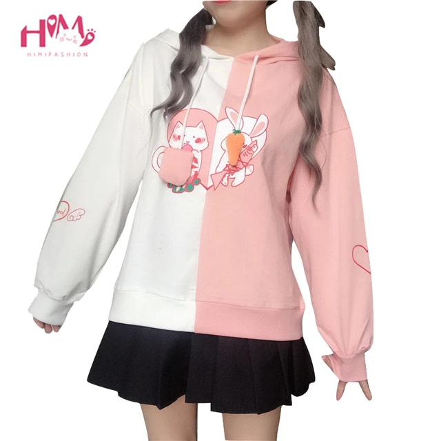 Anime Girl Bunny Hoodie