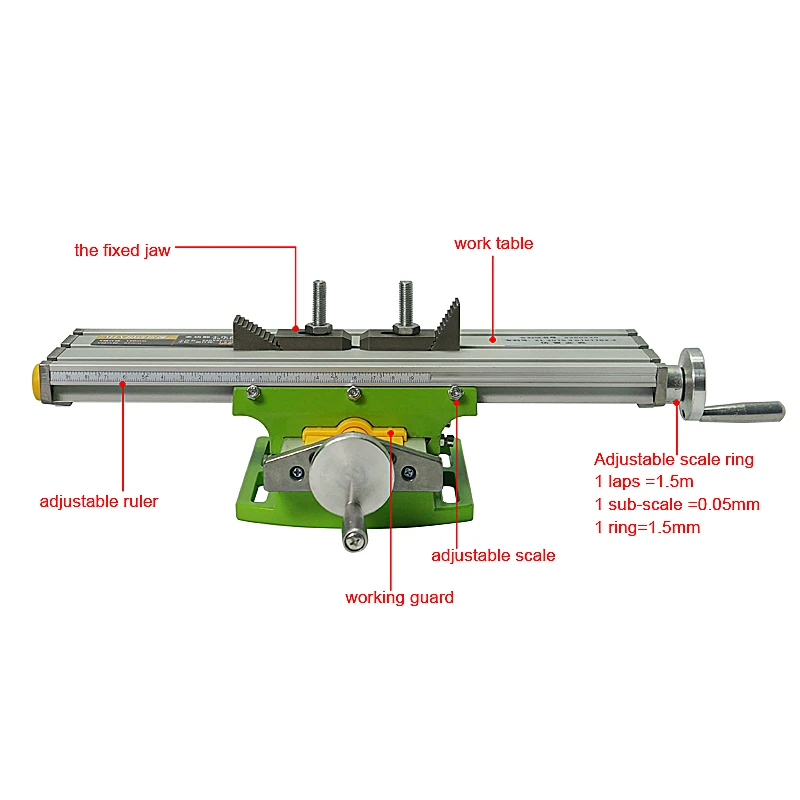 Cnc Machine X Y Axis Adjustment Coordinate Table Bench Jig Cnc Clamp For Woodworking Router Use