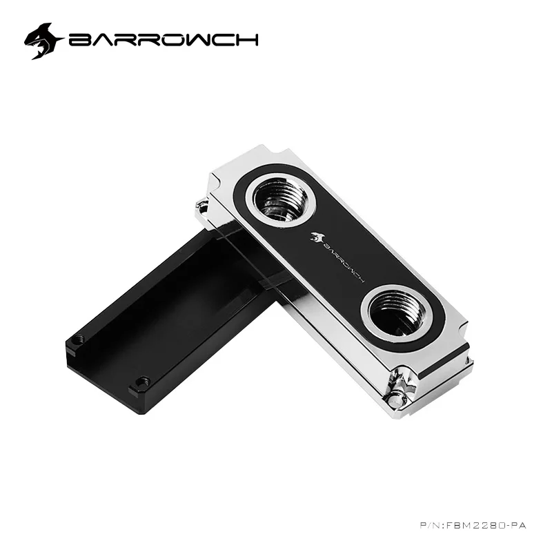 BARROWCH Hard Disk Copper Acrylic Water Block For 2280,22110PCIE SATA M ...