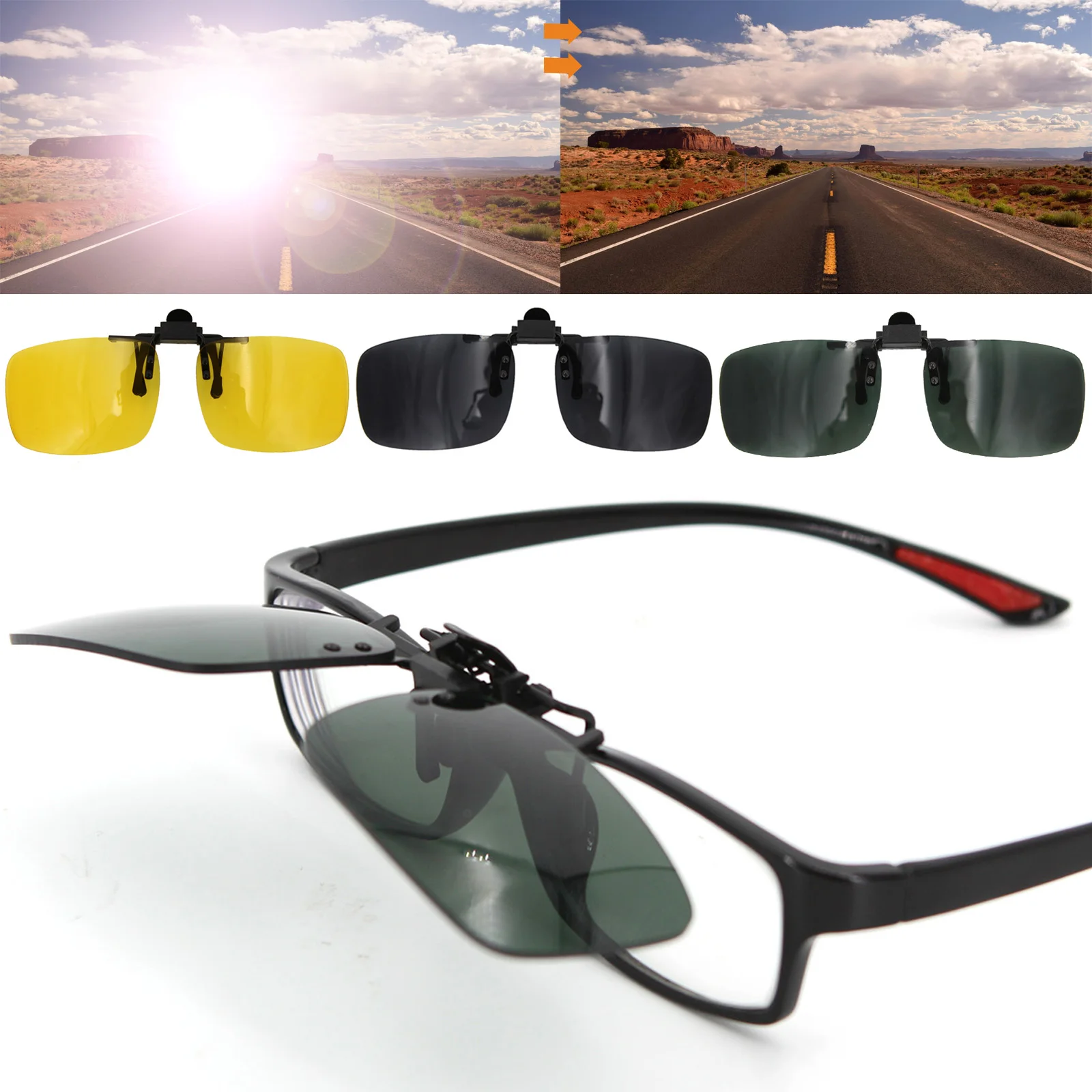 Car-Driver-Goggles-Anti-UVA-UVB-Polarized-Sun-Glasses-Driving-Night ...