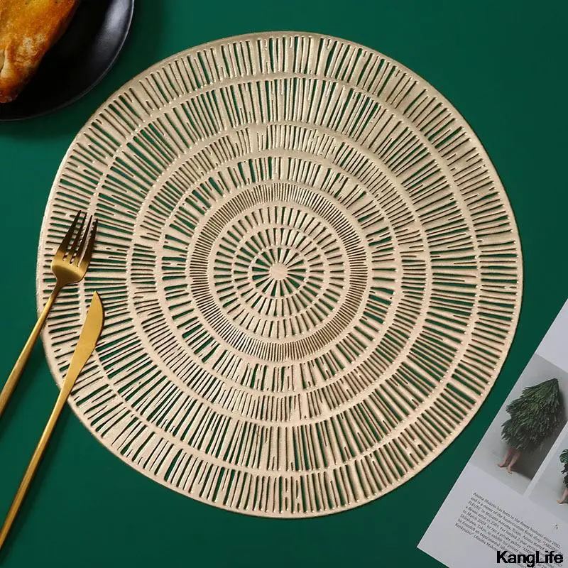 SET DE TABLE,C010 Sliver--Tapis de Table en PVC à motifs géométriques ...