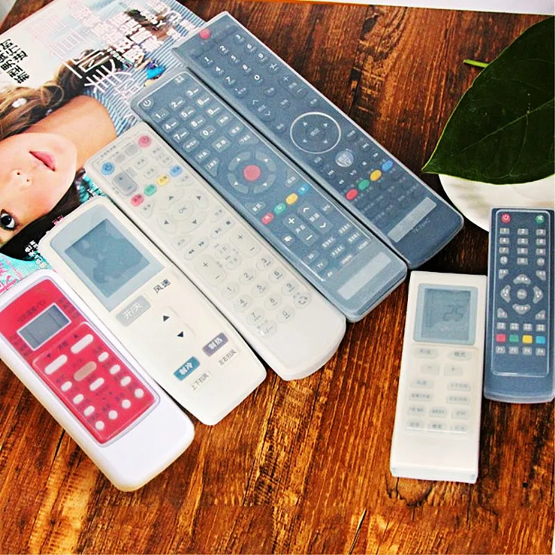 1PC-Silicone-TV-Remote-Control-Cover-Case-Video-Audio-Air-Condition ...