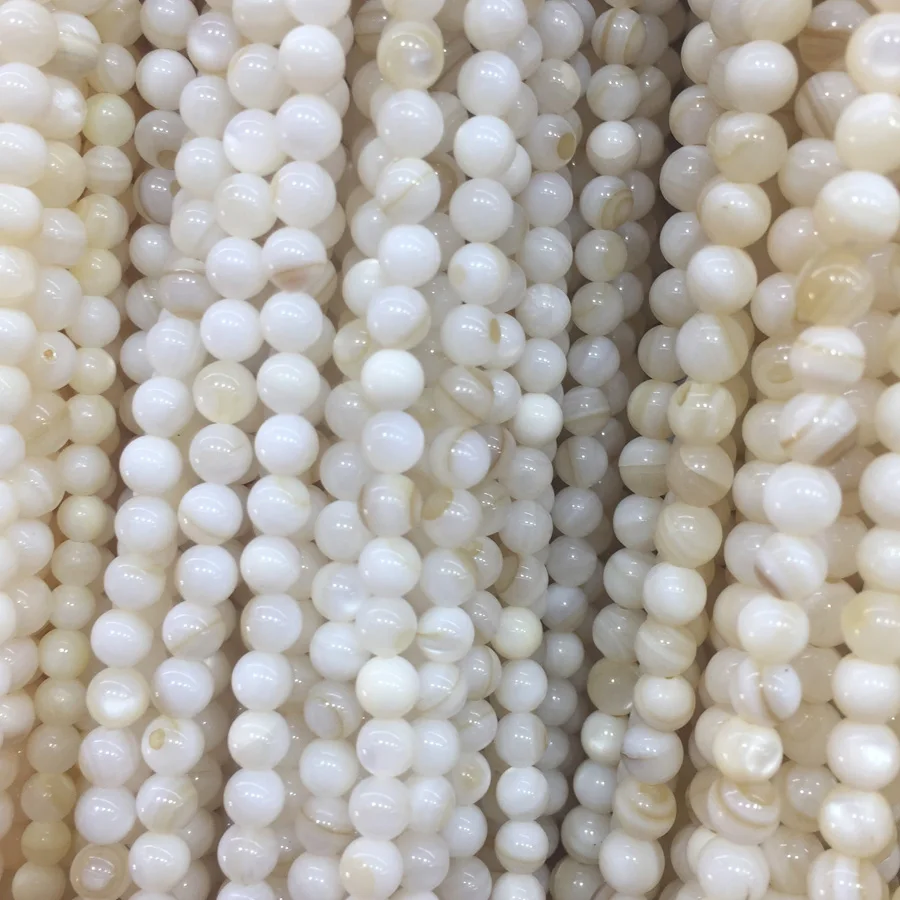 Natural-Stripes-Pearl-Shell-Beads-Mother-of-Pearl-Freshwater-Shell ...