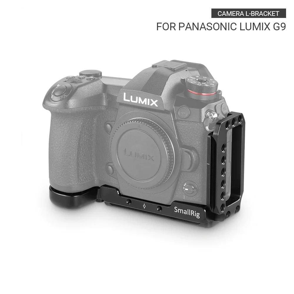 SmallRig G9 L Bracket Plate for Panasonic Lumix G9 Arca-Swiss Standard ...