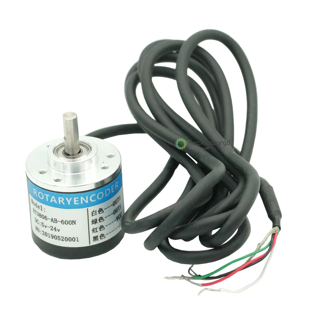 Incremental Encoder 600 P/R 2Pcs 600 P/R Photoelectric Encoder ...