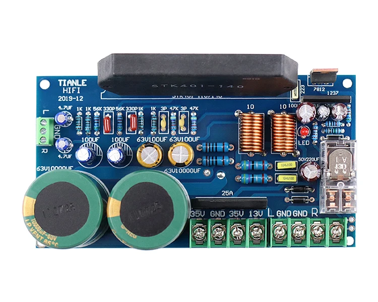 GHXAMP STK401 140 kalın Film müzik güç amplifikatörü kurulu yüksek güç ...