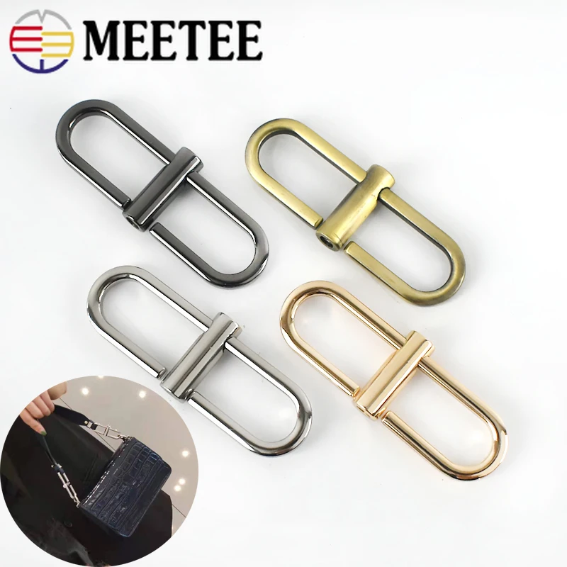 2/6pcs 22X11mm/68X20.5mm Fashion Bag Chain Handle Connection Buckles ...