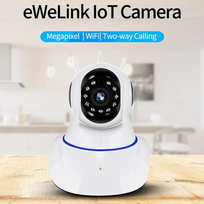 Ewelink Smart Iot Kamera Vezeték Nélküli Wifi Intelligens Beltéri ...