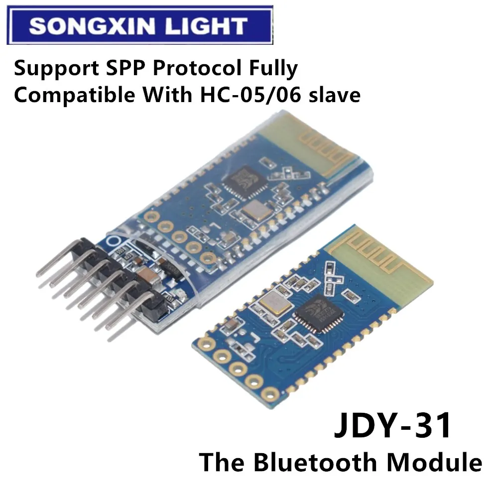 JDY 30 SPP C Bluetooth serial pass through module wireless serial communication from machine ...