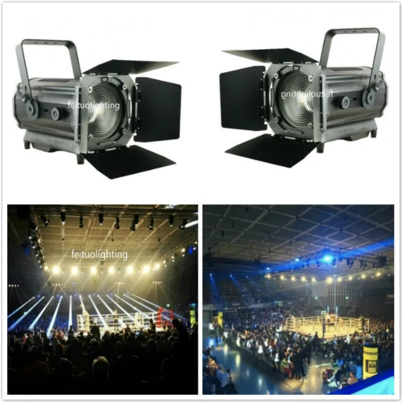 6pcs-Led-Theater-Light-200W-Warm-or-Cool-White-Led-Fresnel-Spot-Light ...