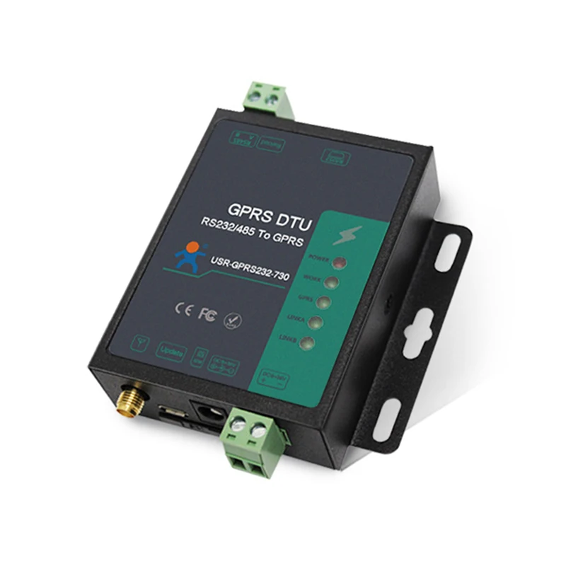 Ipari Celluláris Modem Soros Port Rs232 Rs485-Gsm Gprs Dtu Konverter Usr-Gprs232-730 – FIXO.hu