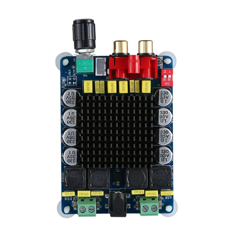 FULL Tda7498 Power Amplifier Board High Power Digital Power Amplifier Board 2X100W Two Channel ...