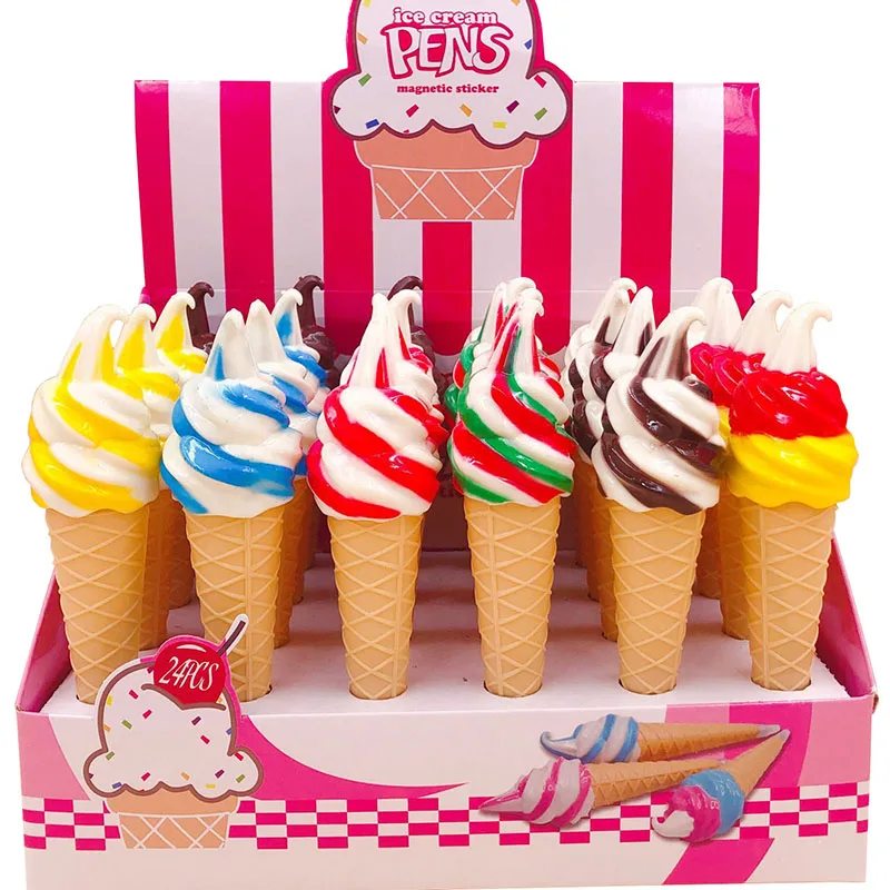 Ice Cream Ballpoint Pen | Ice Cream Stationery | Ballpoint Black Pen ...