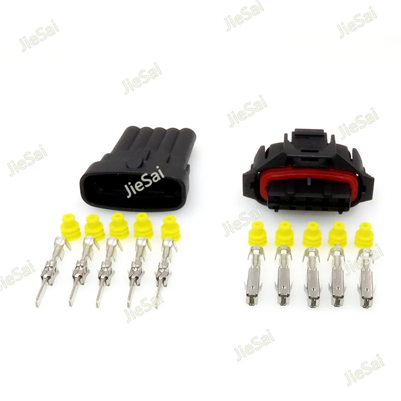 5 핀 1928403738 암 방수 자동차 커넥터, MAF BSK 산소 센서 플러그, 보쉬 3.5mm|plug connector ...
