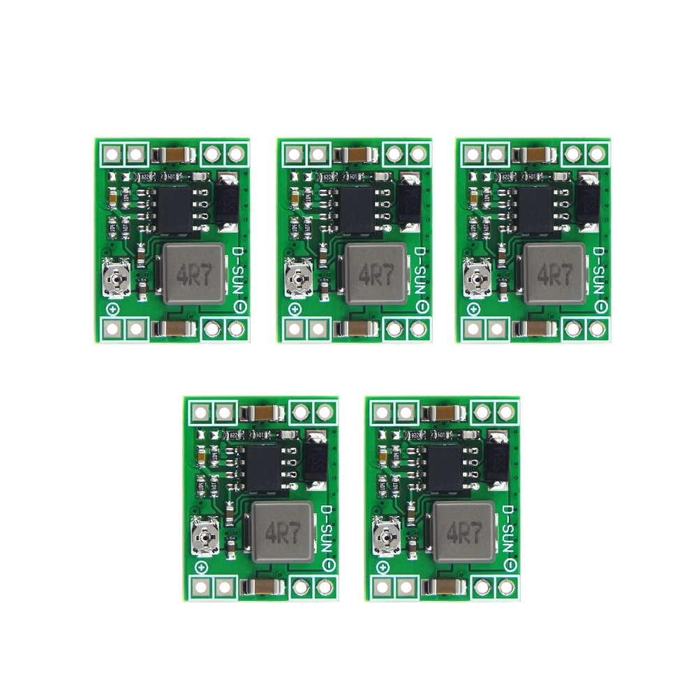 5pcs Ultra-small Size Dc-dc Step Down Power Supply Module 3a Adjustable ...