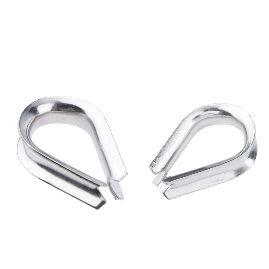 Dedal de Cable de acero inoxidable, 2x6mm, para Cable de 3/8 "de diámetro|Herramientas náuticas ...