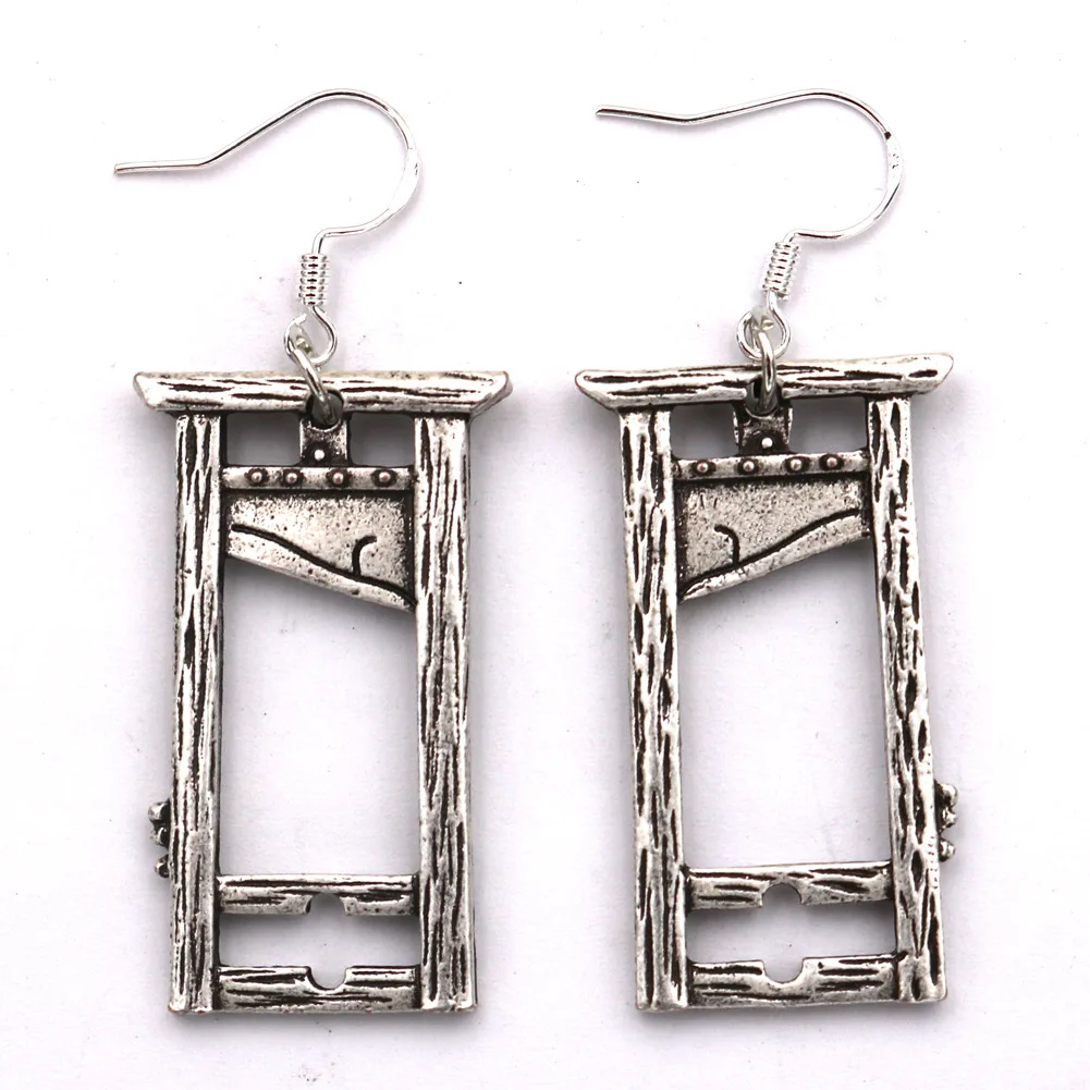 Earrings Jewelry French Guillotine Earrings Metal Jewelry newaligner.com.br