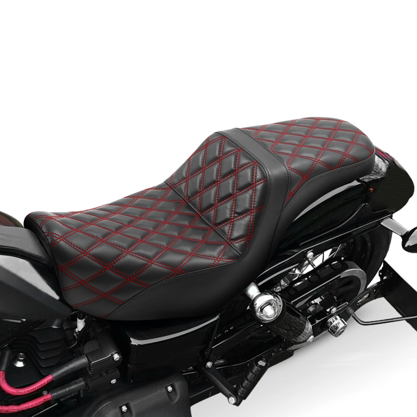 Harley Dyna Motorcycle Seat | Harley Street Glide Seat | Dyna Super ...
