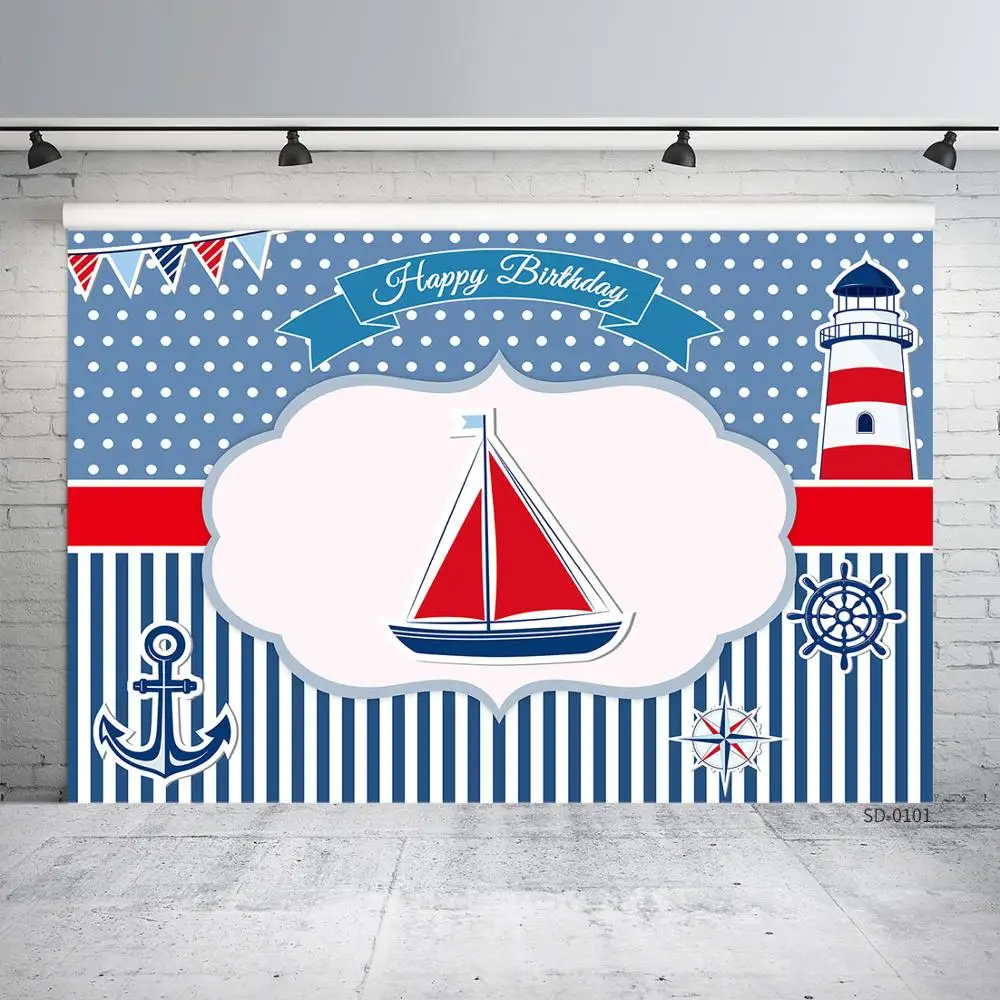 Nautical Birthday Banner