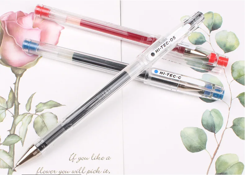 Набор гелевых ручек Pilot HI-TEC 12 шт. | AliExpress