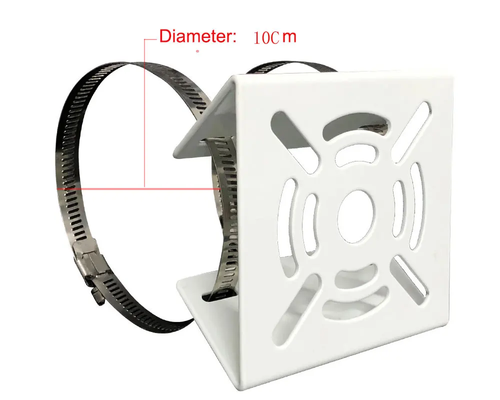 MINI Pole/Column Mounting Camera Bracket For CCTV Security Cameras100MM ...