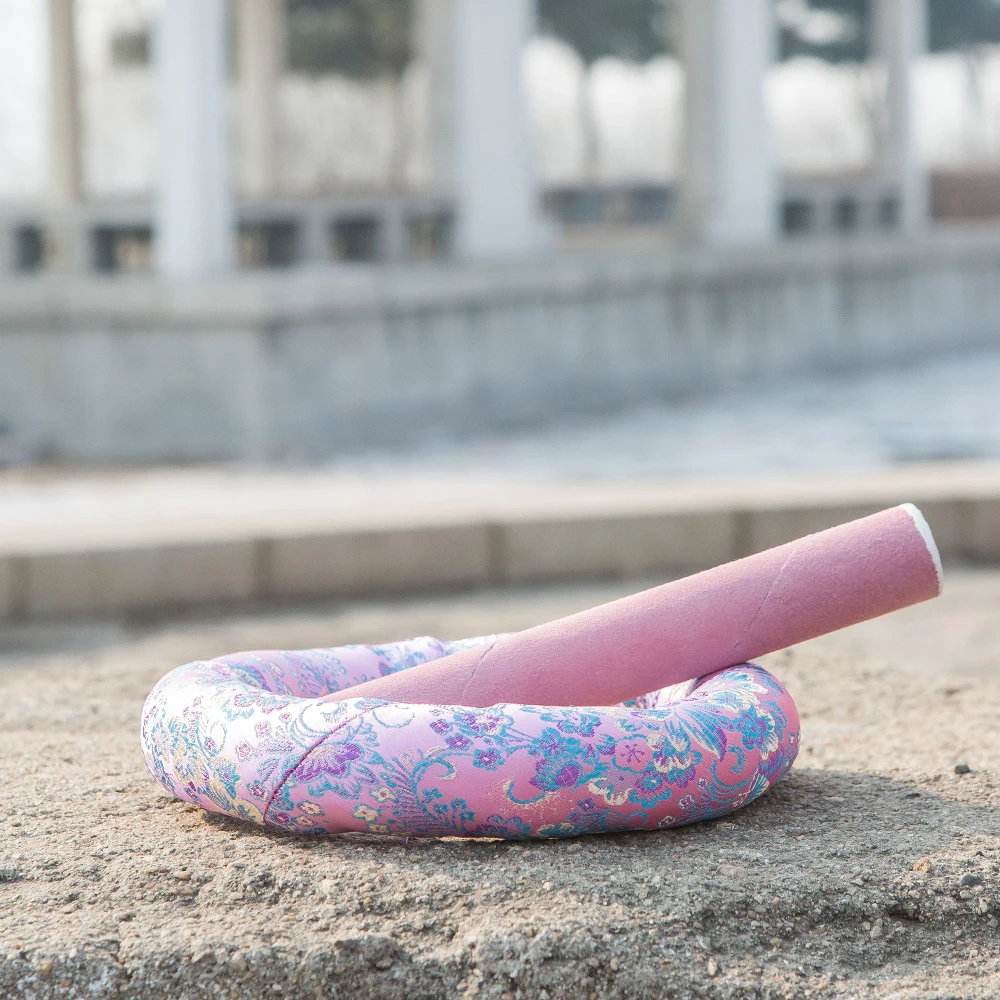 Striker-de-gamuza-rosa-y-anillo-de-tela-rosa-mazo-de-gamuza-el-mejor ...