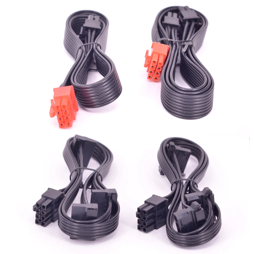 PCIe 8 Pin to 3 IDE SATA Cable PCI Express GPU Cable To 2 Port 8pin For ...