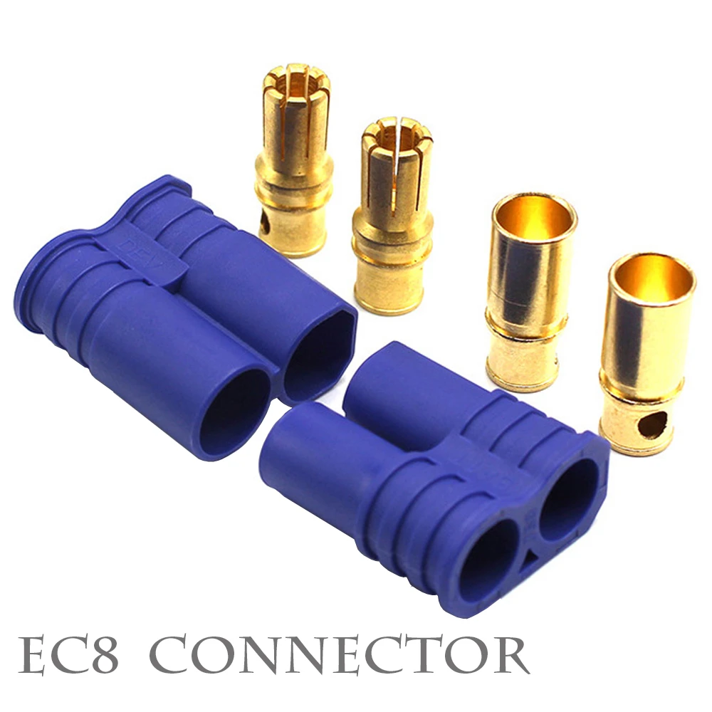 High Current Bullet Connector | Banana Plug Connector Adapter | 8mm ...