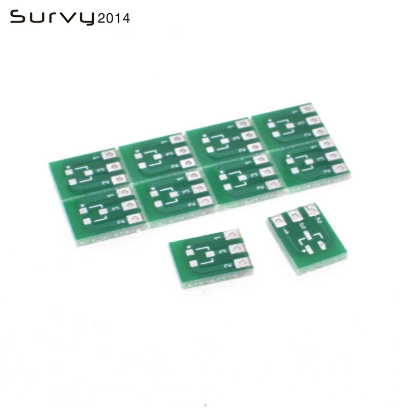 【KAMDSS015】20pcs Double-Side SMD SOT23-3 to DIP SIP3 Adapter PCB Board DIY Converter | Daraz.lk