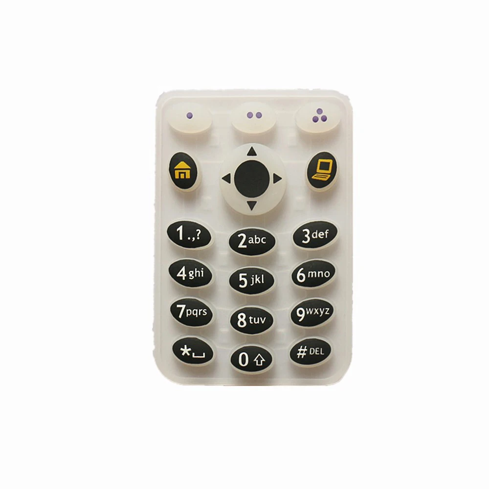 2x New Digital Number Key Button Keyboard Rubber For Motorola XTS2500 ...
