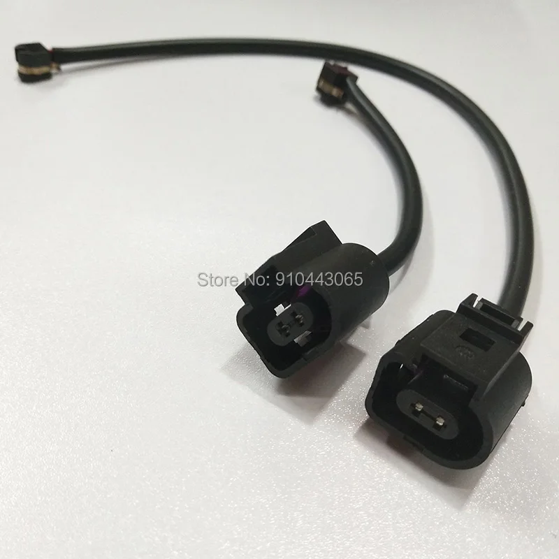 Sensor de pastilla de freno delantero y trasero, 2 piezas, 7P0907637 ...