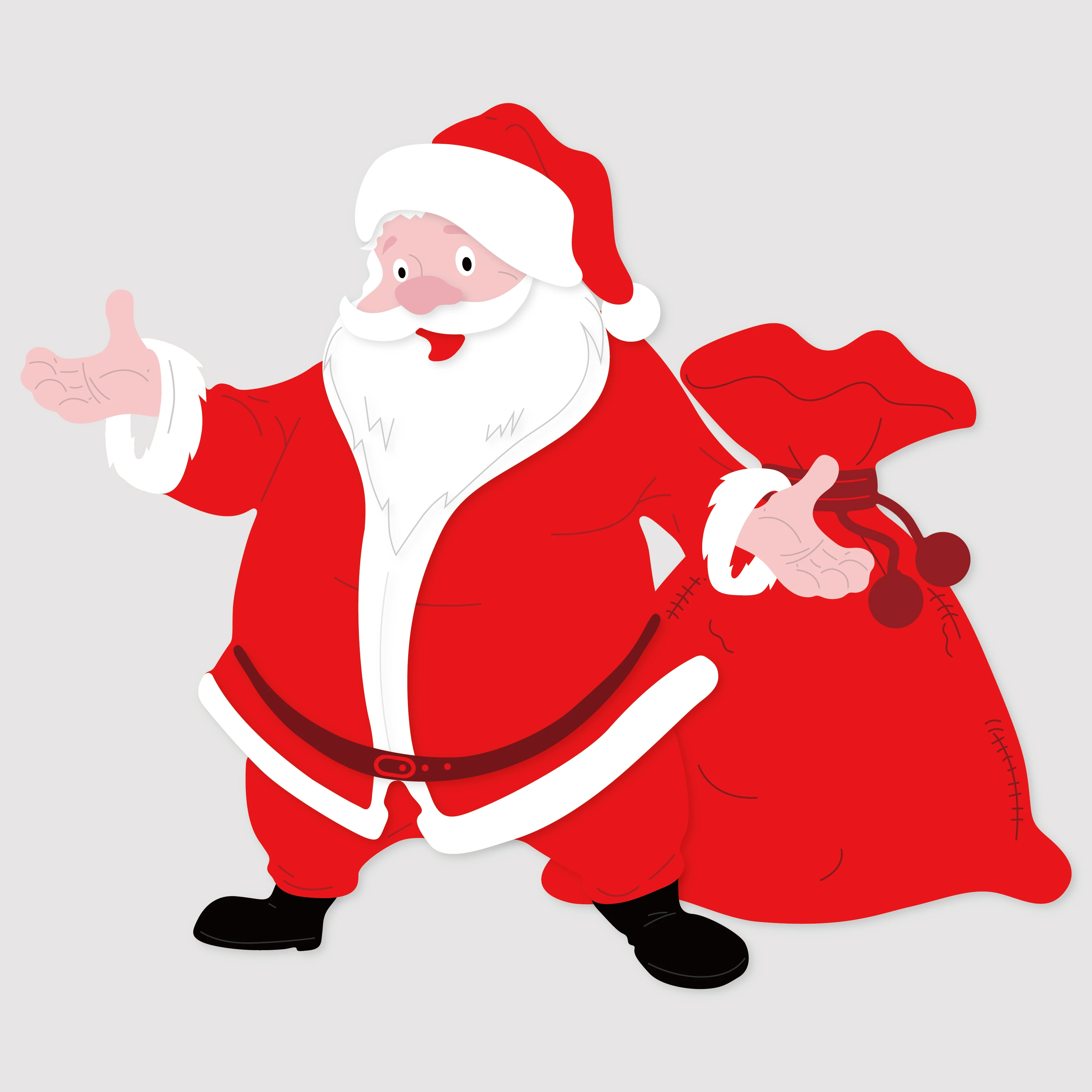 HamyHo Santa Claus Frame Metal Cutting Dies for Making Scrapbooking ...