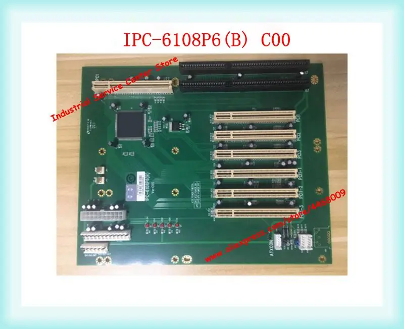Ipc Baseboard Ipc-6108p6(b) Ver:c00 6-slot Pci Backplane - Brackets ...