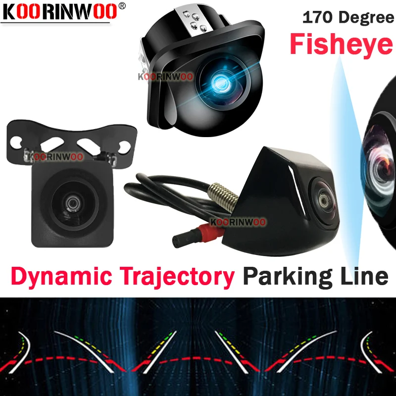 Koorinwoo 170 Wide Angle Car Intelligent Dynamic Trajectory Tracks ...