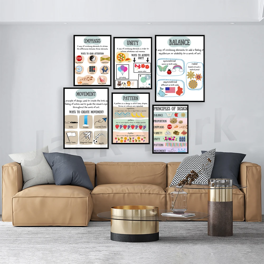 Elementary Art Classroom Posters