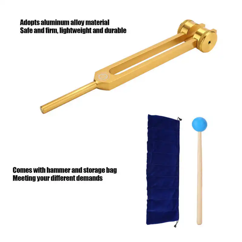 65%OFF【送料無料】 Sound Healing Tuning Fork, Aluminum Alloy Eco-Friendly 8Pcs Firm for Meditation ...