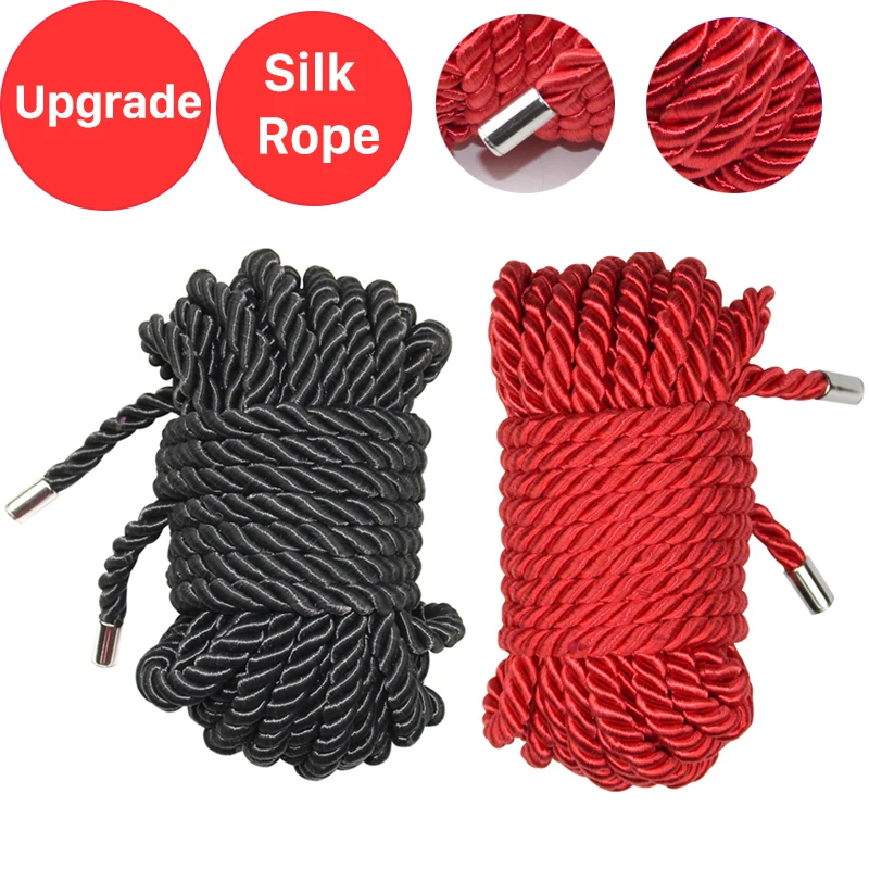 5m-10m-Upgrade-Soft-Silk-Rope-Sex-Bondage-Restraint-Slave-Roleplay-Sex ...