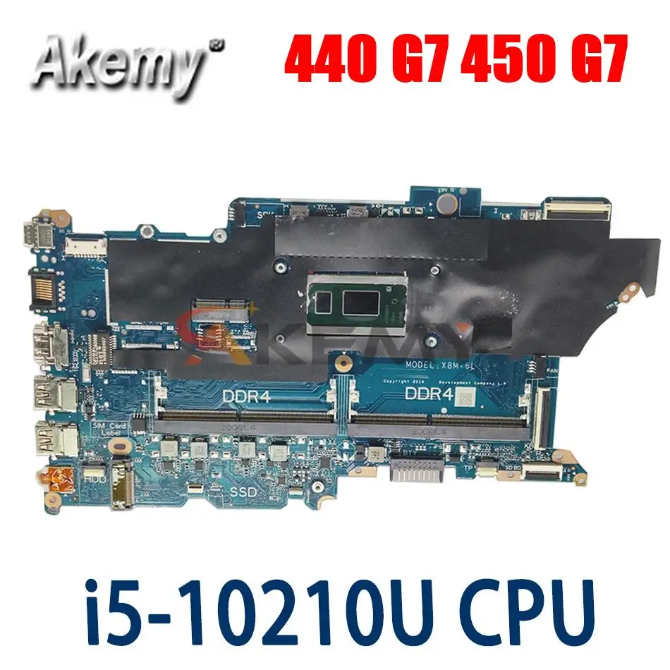 Placa base L78085-601 para portátil HP ProBook 440 G7 450 G7, Placa ...