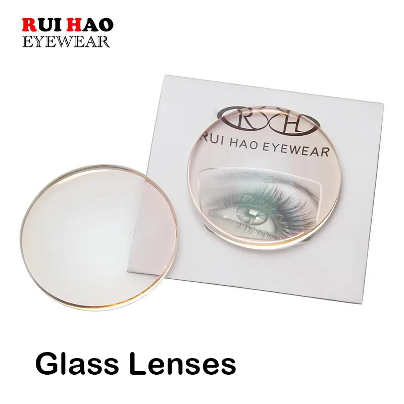 Lentes de vidrio con revestimiento HMC, lentes graduadas para miopía e ...