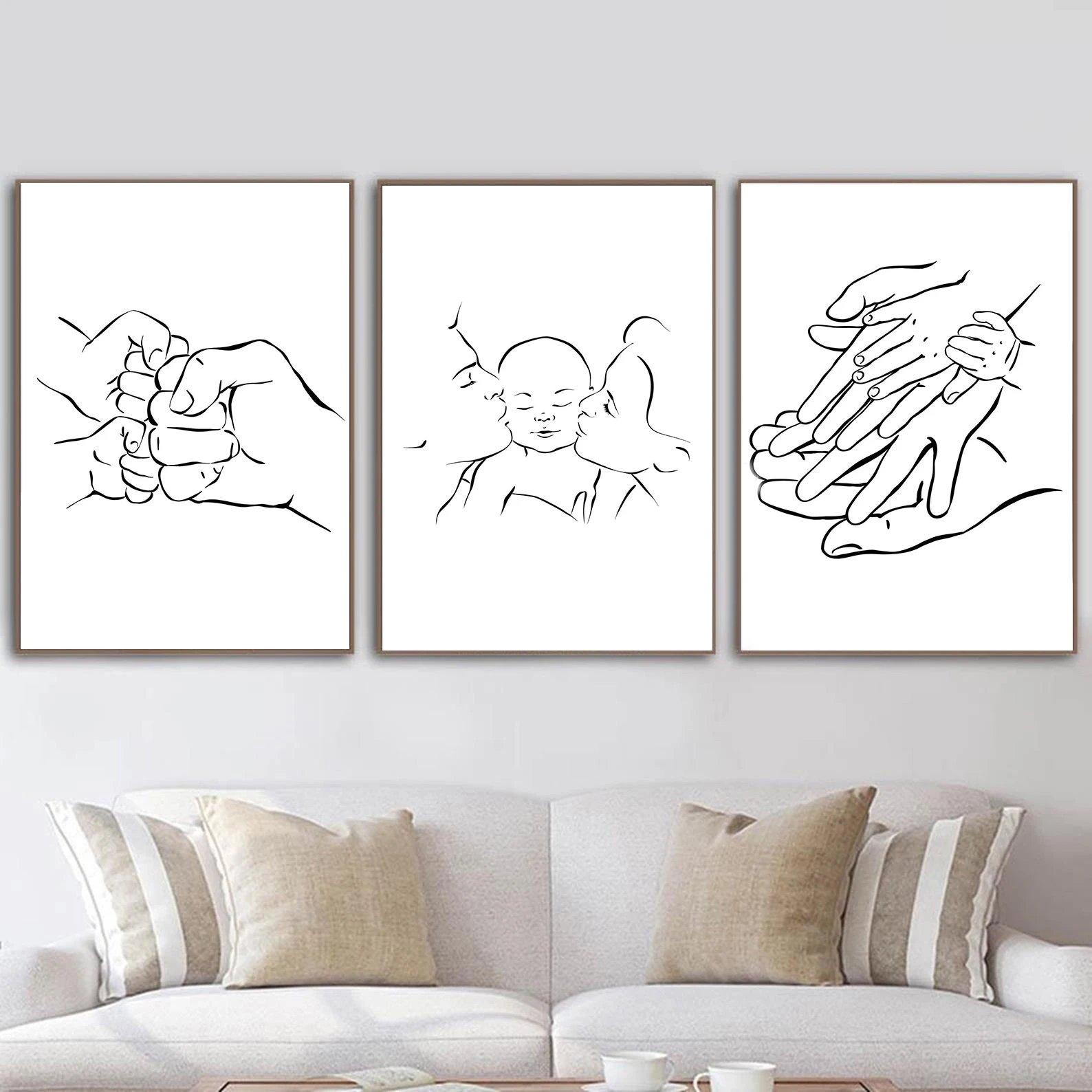Digital Prints Mother Father Child Home Decor Instant Download ...