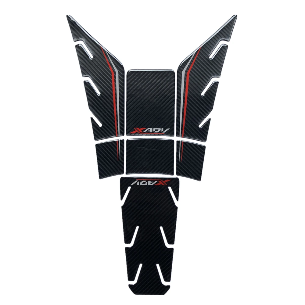 Motorcycle-XADV750-3D-Carbon-fiber-Gel-Tank-Pad-Decal-Protector ...