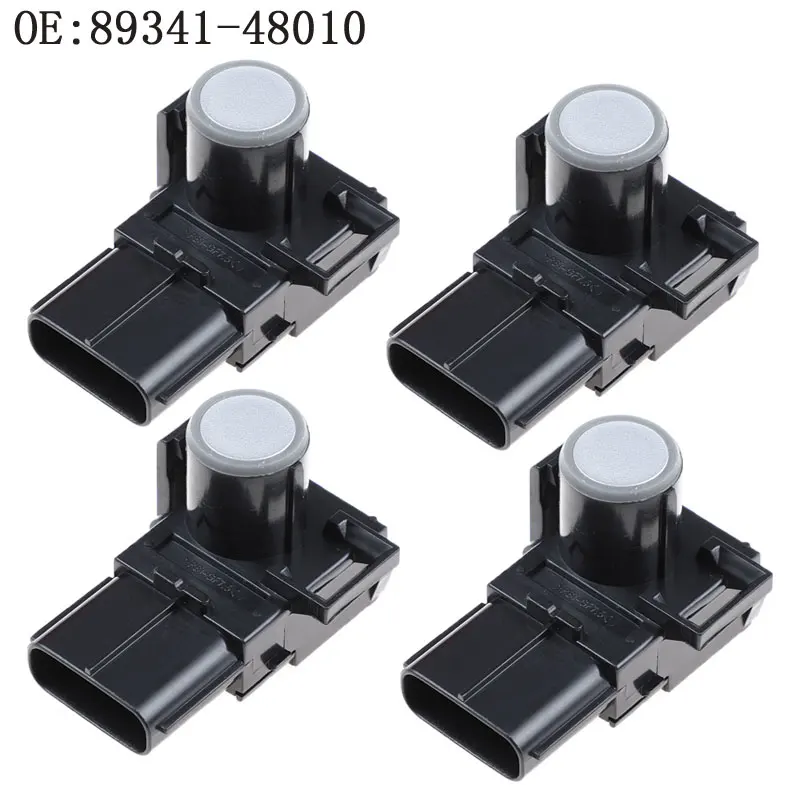 4 шт. серебряный цвет PDC обратный резервный датчик помощи при парковке ...