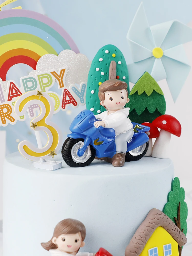 birthday party cake topper for kids birthday party gifts happy birthday ...