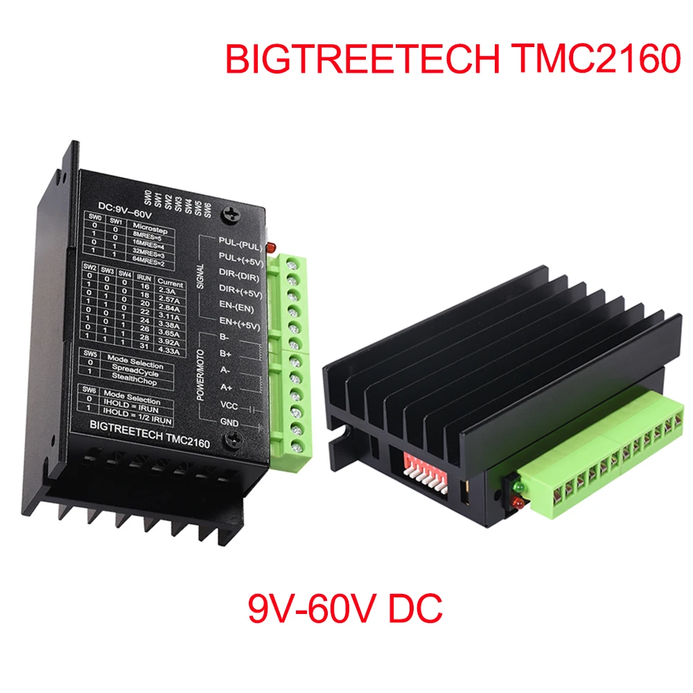 Tmc2160 Stepper Motor Driver Board 3d Printer Parts 60v Set - AliExpress