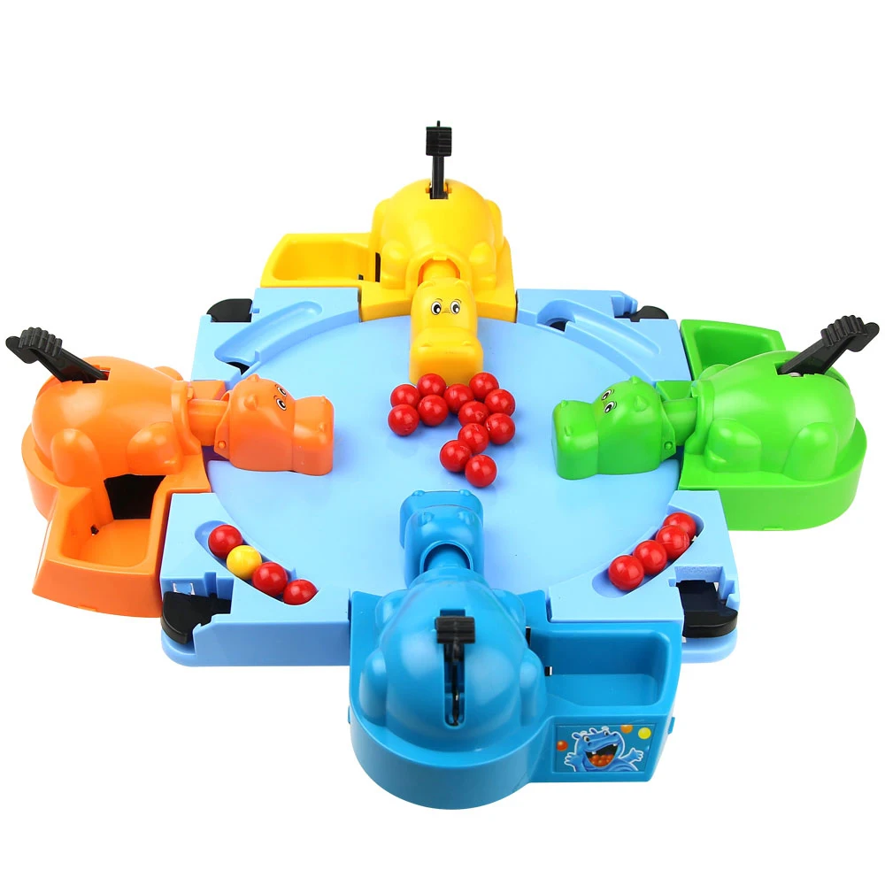 Feeding Hungry Hippo Marble Swallowing Ball Game Feeding Interactive ...