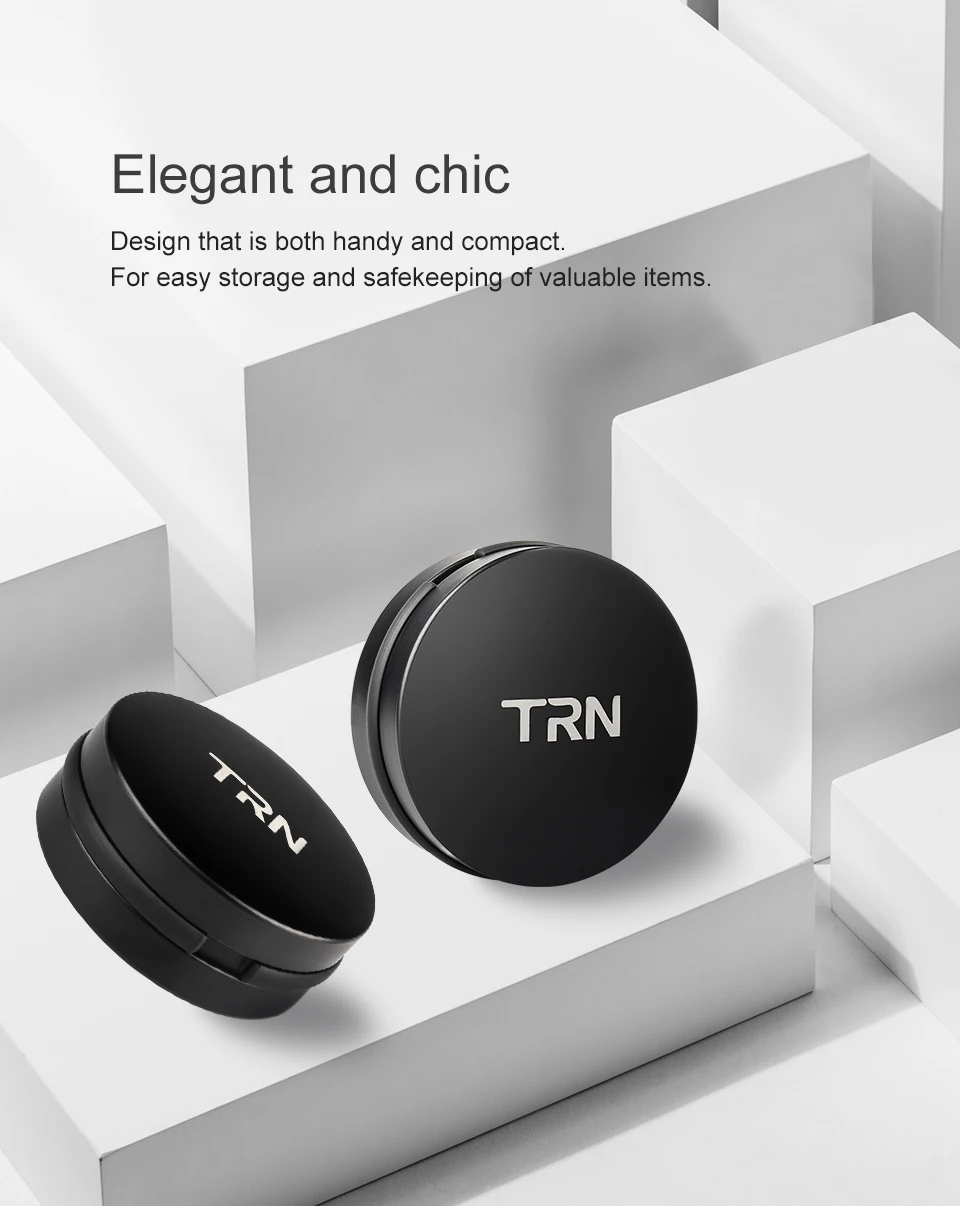TRN Earphone Metal Box Customizable,TRN
