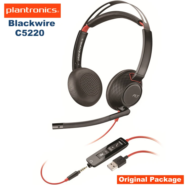 Plantronics-Blackwire-C5220-C5200-C520-C3225-C3220-USB-A-3-5mm-PN ...