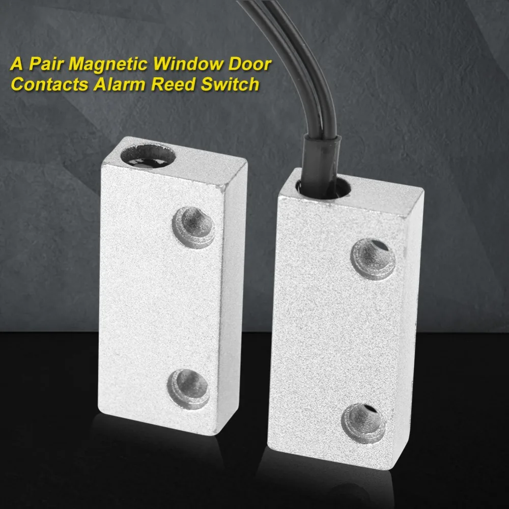 1Pair-Door-Window-Normally-Closed-Magnetic-Switch-Safety-Alarm-Switch ...