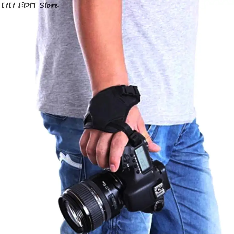 1pc Hand Grip Camera Strap Pu Leather Hand Strap For Camera Camera ...